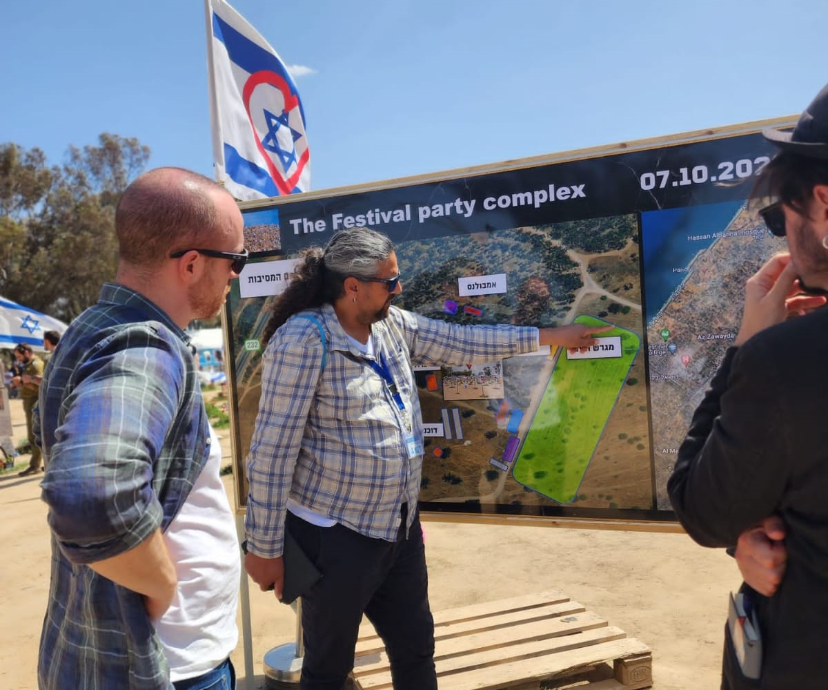 Gaza Border Tour to Sderot and Nova Festival with a survivor